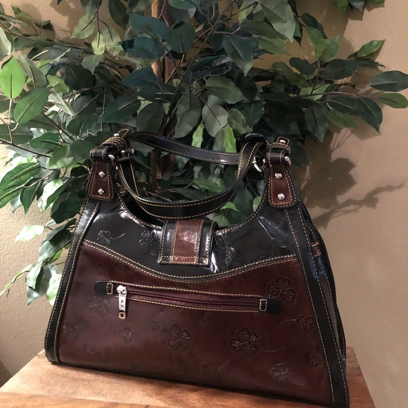 M.C | Bags | Embossed Leather Handbags | Poshmark